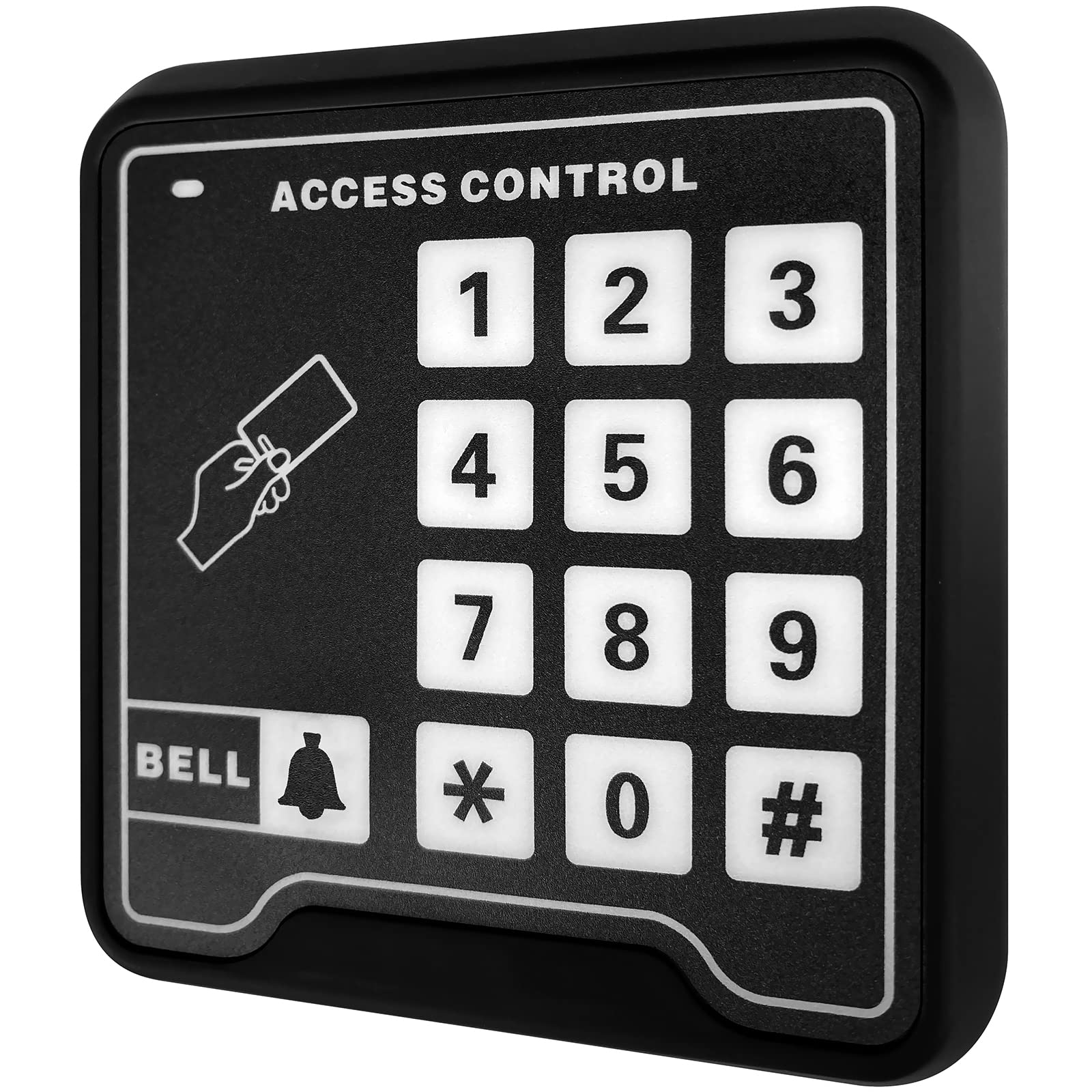 UHPPOTE Full Complete 125KHz RFID Card Outswinging Door Access Control Kit Including 600lbs Force Electric Magnetic Lock