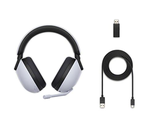 Sony-INZONE H7 Wireless Gaming Headset, Over-Ear Headphones with 360 Spatial Sound, WH-G700 (Renewed)