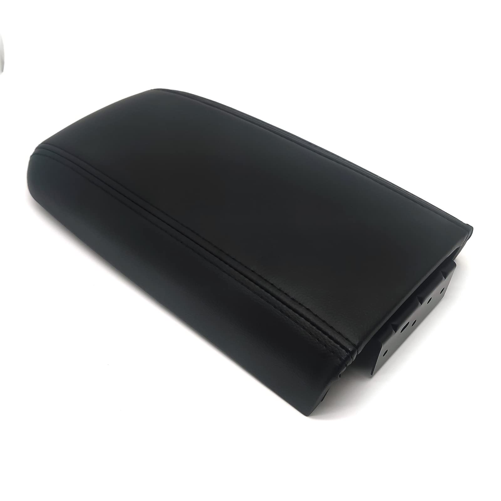 FEXON Center Console Lid Armrest Cover Kit Compatible with Buick Rainier 2006-2007 GMC Envoy Chevy Trailblazer 2006-2009 Replaces 25998844 Black