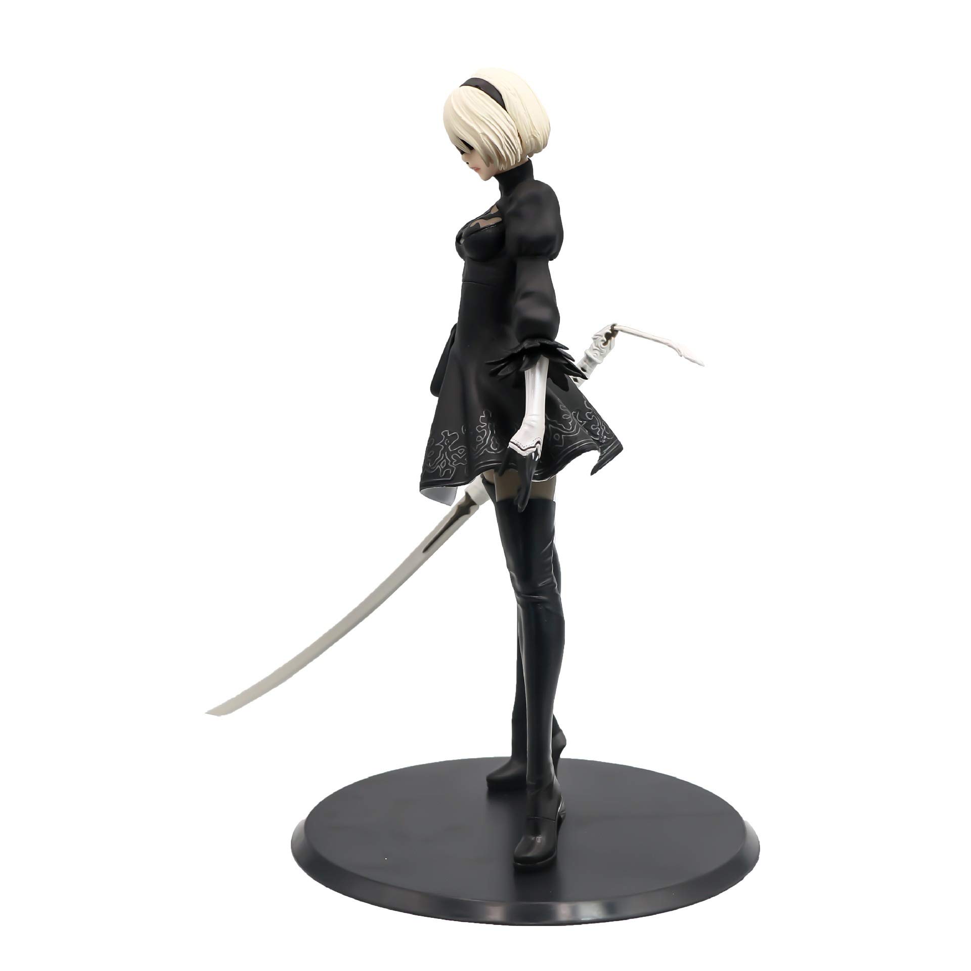 Kaaoil Yorha 2B Figure Anime Game Statue for Birthday Gift Fan Collection Desktop Decoration(28cm/11in)