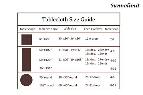 YLZYAA Tablecloth - 54 x 54 Inch -Purple-Square Polyester Table Cloth, Wrinkle,Stain Resistant - Great for Buffet Table, Parties, Holiday Dinner & More