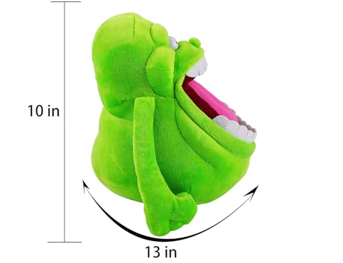 SWIGARDOL Stuffed Plush Ghost Slimer Dolls Toy 13 inches 10 inches