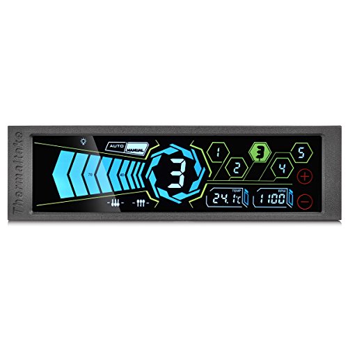Thermaltake Commander FT Touch Screen 5 Channel Single 5.25" Bay Cooling Fan Controller AC-010-B51NAN-A1