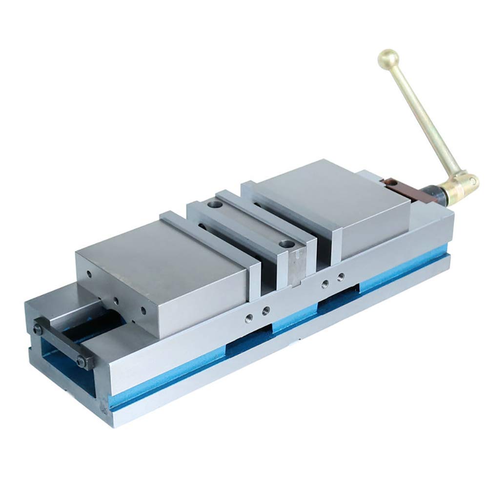 LeTkingok Q93 Series 4-inch Double-station Vice Nodular Cast Iron Precision Machine Vise for CNC Milling Machine CNC Center