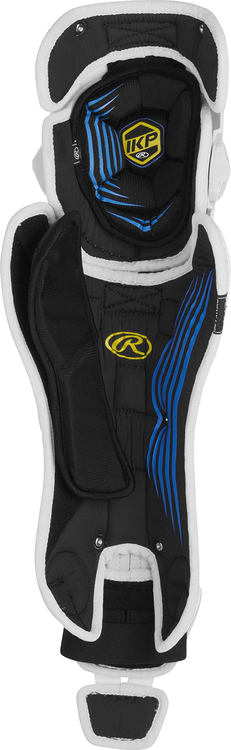 Rawlings | MACH Catcher's Leg Guards | Baseball | Intermediate | White/White
