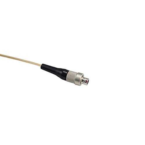 HIXMAN DE6C-S3 Replacement Cable for Countryman E6 Microphones Fits Sennheiser Shure WisyCom Bodypack Transmitters