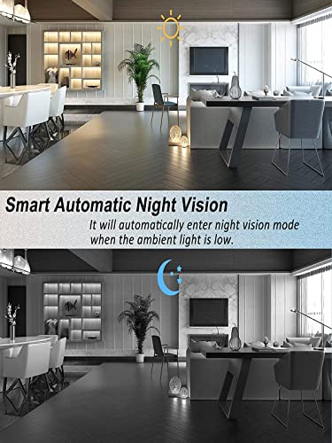 senri Mini Security Camera, 1080P HD WiFi Home Indoor Outdoor Camera for Baby/Pet/Nanny, IP Camera Remote Viewing for Security with iOS,Android Phone APP