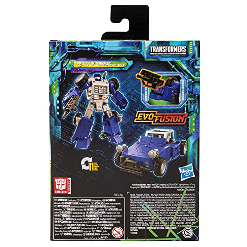 Transformers Toys Legacy Evolution Deluxe Beachcomber & Paradise Parakeet Toy, 5.5-inch, Action Figure for Boys and Girls Ages 8 and Up