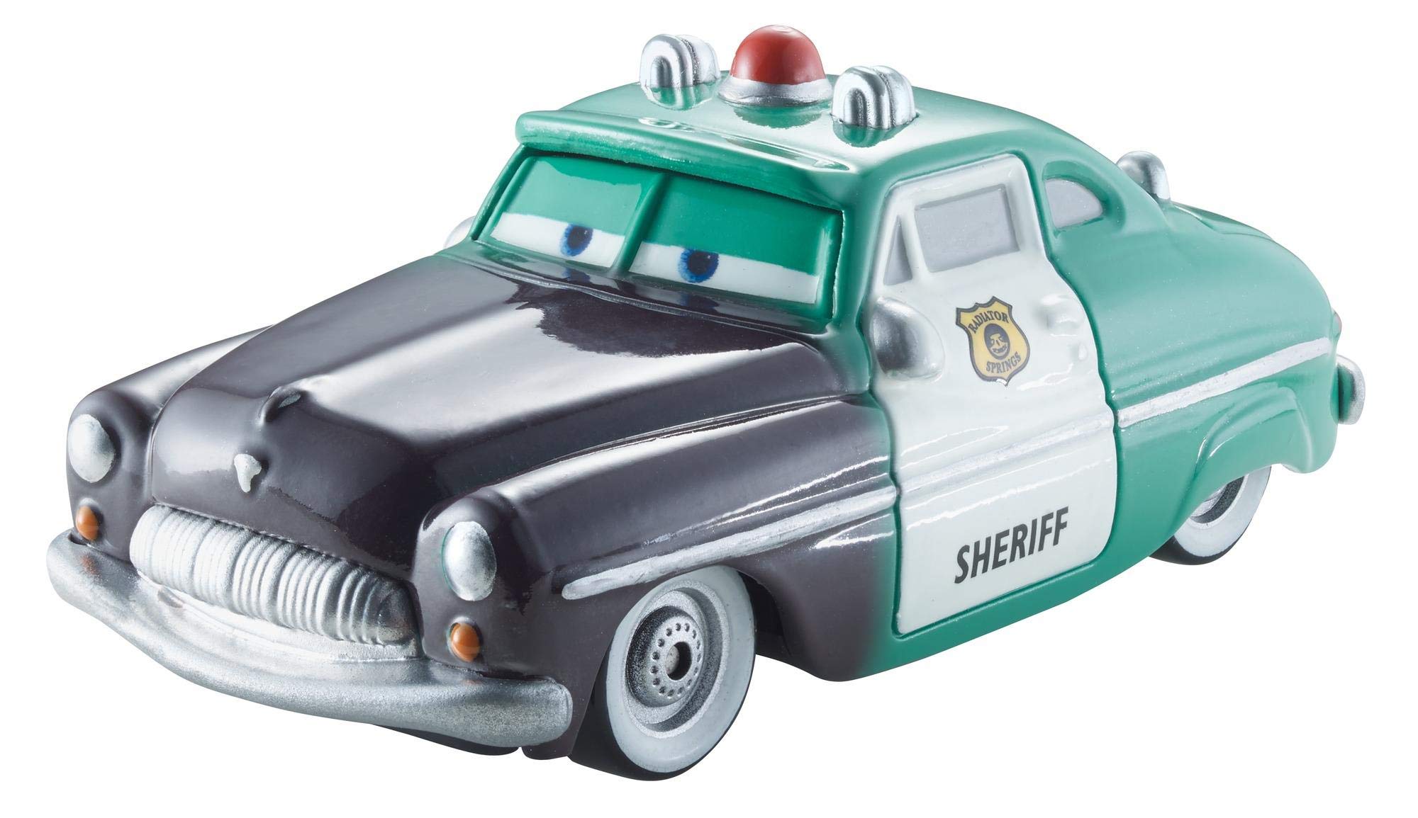 Disney Cars Toys Color Change 1:55 Scale Vehicle, Sheriff