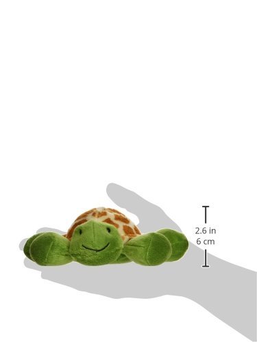 Mary Meyer PufferBellies Stuffed Animal Soft Toy, Pokey Belly Turtle, 7-Inches