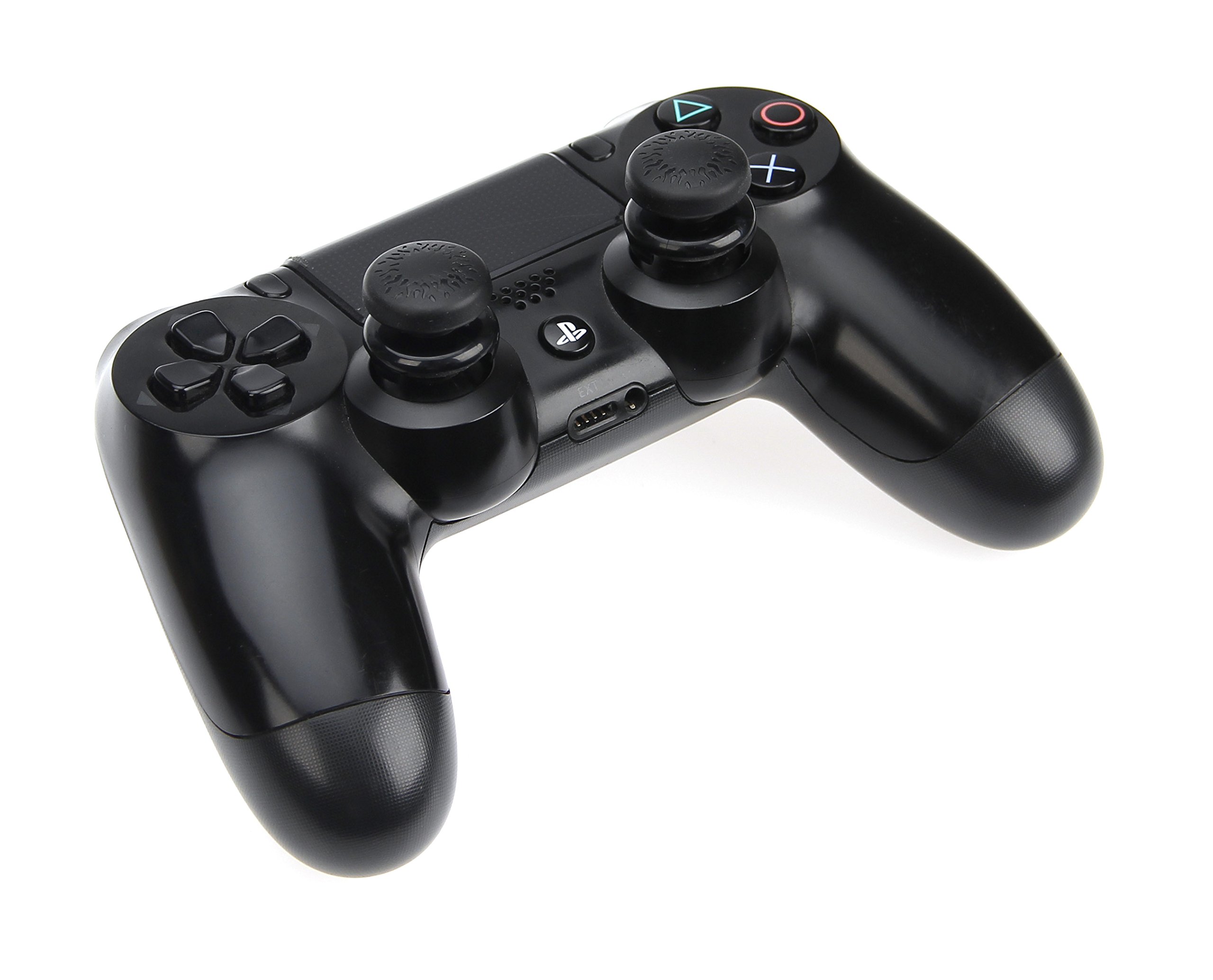Amazon Basics PlayStation 4 Controller Thumb Grips and Precision Pack - Black