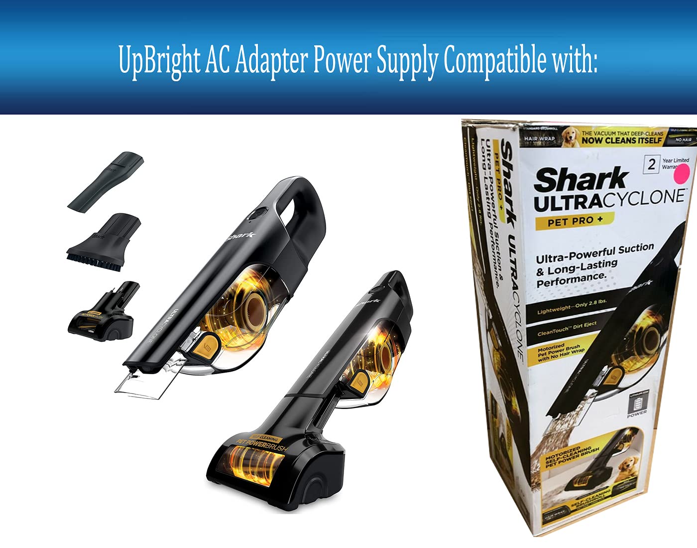 Original OEM Genuine Shark 13.3V 0.75A AC/DC Adapter for Shark Ultra Cyclone Pet Pro CH951 14 CH95114 CH951C 10.8V PetPro Plus Cordless Handheld Vacuum Cleaner XB950 Battery Pack Lithium ion Charger