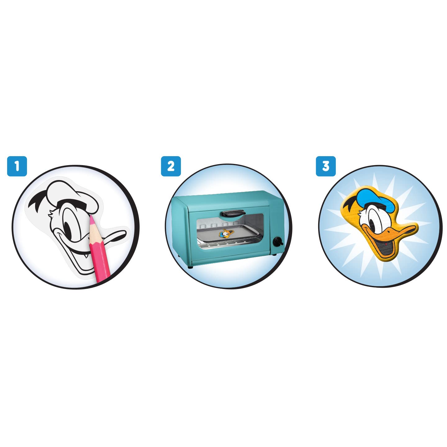 Shrinky Dinks Disney Classics Kit, 15 Pre-Printed Shrinky Dinks Sheets, Kids Toys for Ages 5 Up by Just Play