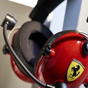Thrustmaster T.Racing Scuderia Ferrari Edition-DTS - Gaming Headset for Race Simulation, PC/PS4/Xbox One/Nintendo Switch (.