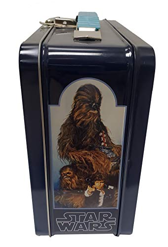 The Tin Box Company 344707-DS Star Wars Vintage Classic Tin Lunchbox, Black