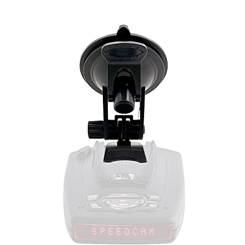 Super Suction Windshield Suction Cup Mount for Escort Passport X70 X80 S55 8500X50 8500 9500ix 9500 S55 Solo S2 S3 STi and Beltronics RX-65 Radar Detectors (Not for Escort IX & MAX Series)