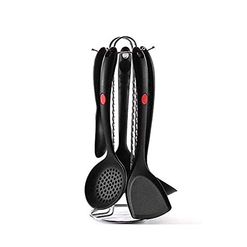 LMMDP Kitchen Set Silicone Cooking Utensils Set Non-stick Spatula Heat Resistant Handle Cooking Kitchen Tools