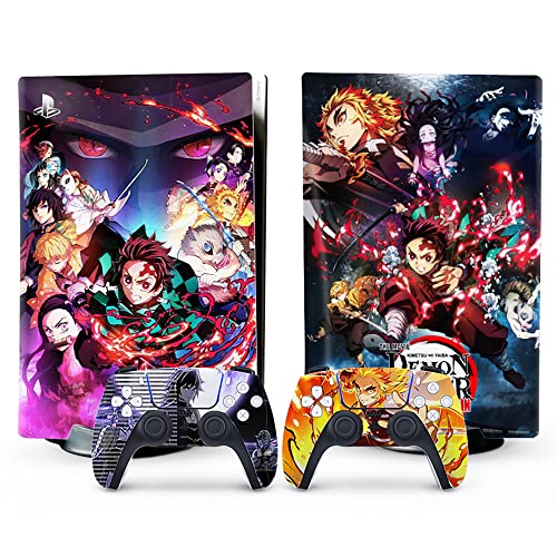 Stickers for Ps5 Controller Skin Digital Package, Suitable for Playstation 5 Shell Console and Controller, Durable, Scratch Resistant and Bubble Free B Style