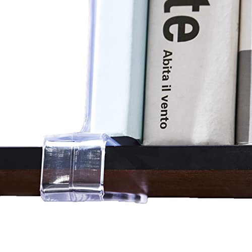 Shelf Dividers for Closet Organization β Premium Closet Shelf Dividers for Closet, Kitchen, Bedroom, Bathroom β Universal Closet Shelf Organizer for 0.4-0.95-inch Shelves β Practical Plastic Organizer