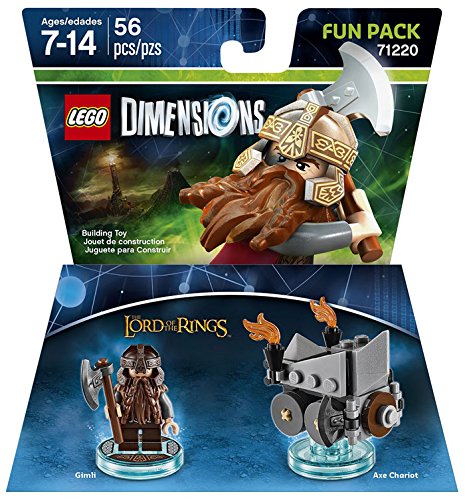 Scooby Doo Team Pack + The Lord Of The Rings Legolas + Gimli + Gollum + The Legend Of Chima Cragger Fun Packs - LEGO Dimensions - Not Machine Specific