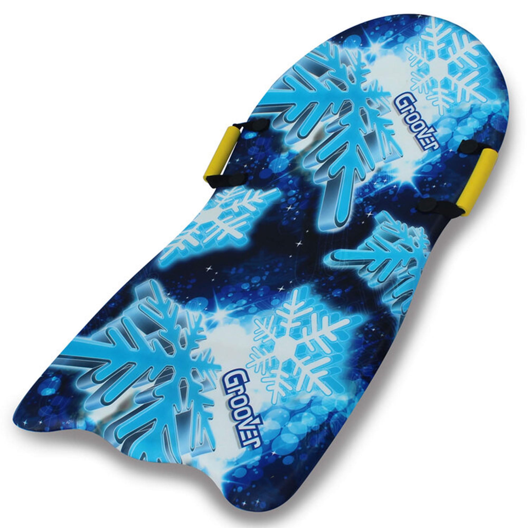 Paricon F42 Flexible Flyer 42 Inch Lightweight Durable High Speed Racing Snowflake Sled with 2 Easy to Carry Handles for Ages 5 and up, Green