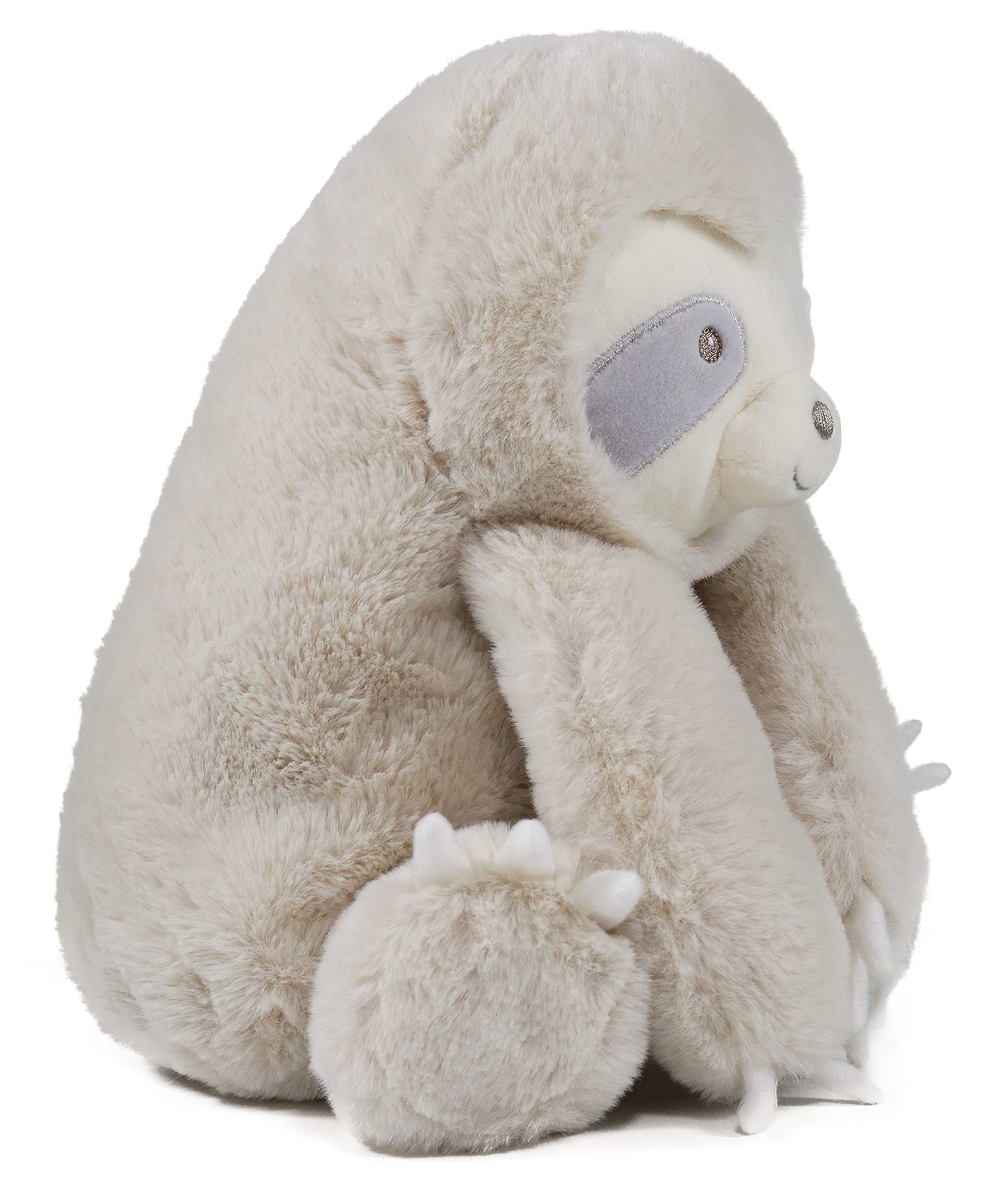 Ice King Bear Baby Sloth Stuffed Animal Plush Toy, 10 Inches, Cute Beige