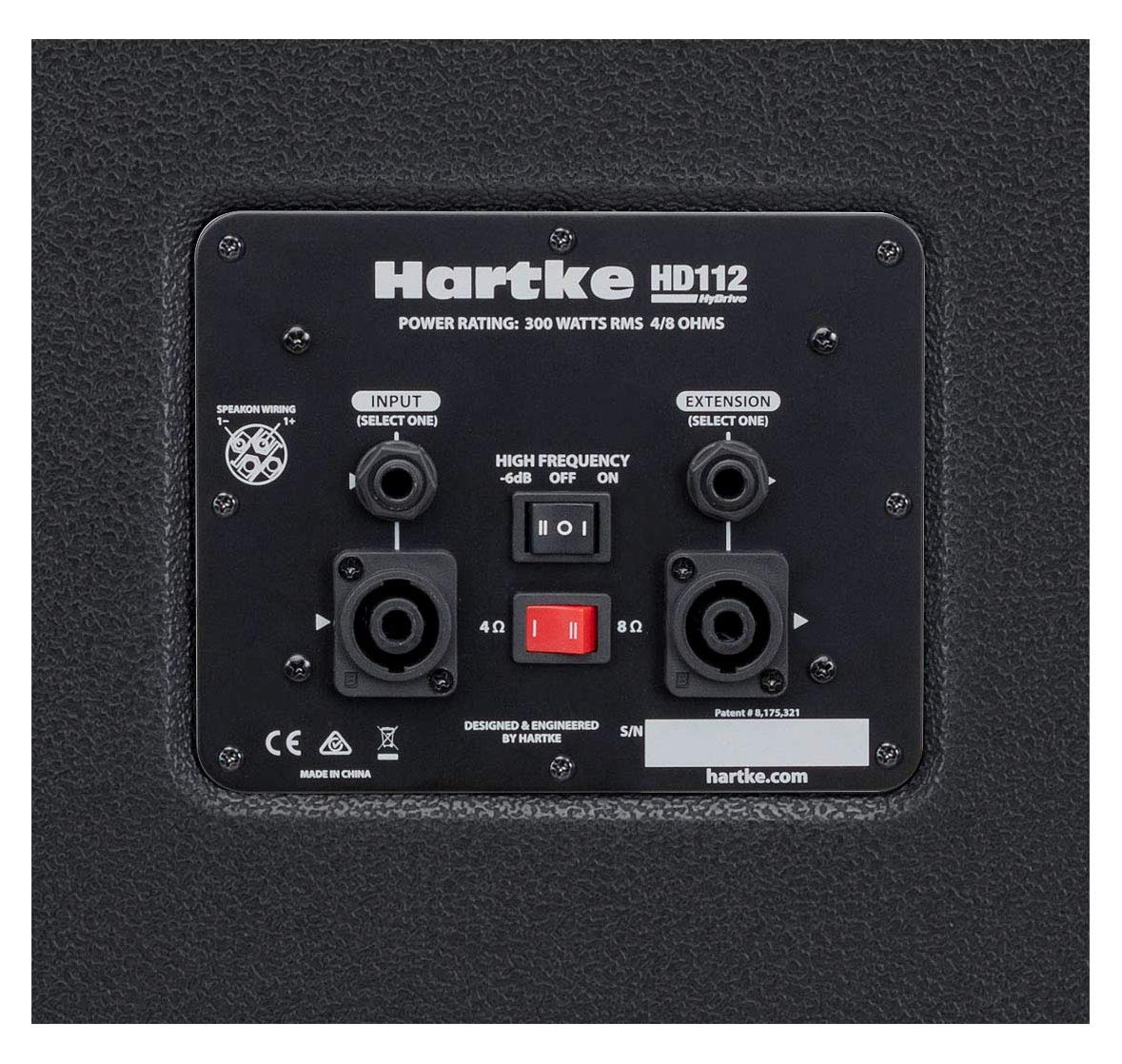Hartke Amplifier Footswitch (HD112 Bass Cabinet)