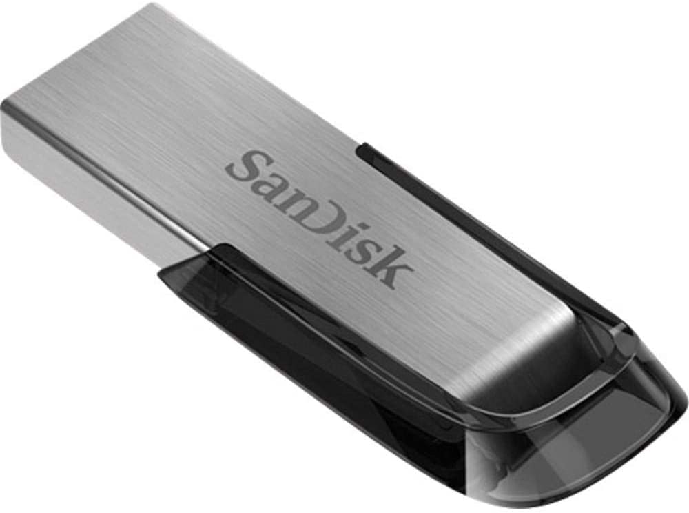 SanDisk 64GB 2-Pack Cruzer USB 2.0 Flash Drive (2x64GB) - SDCZ36-064G-G352 & 128GB Ultra Flair USB 3.0 Flash Drive - SDCZ73-128G-G46