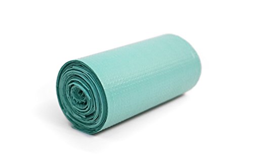 Oh Baby Bags Scented Disposable Plastic Bags - 12 Rolls, 144 Bags Total, Seafoam and Gray