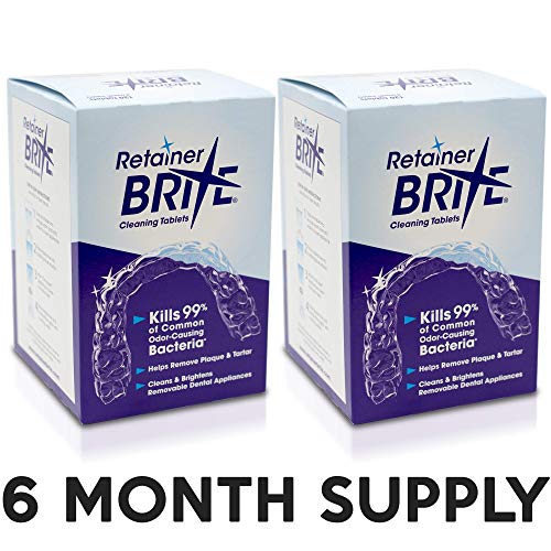 Retainer Brite Retainer brite -6 months supply- 2 boxes pack -192 tabletsĀ , 192 Count