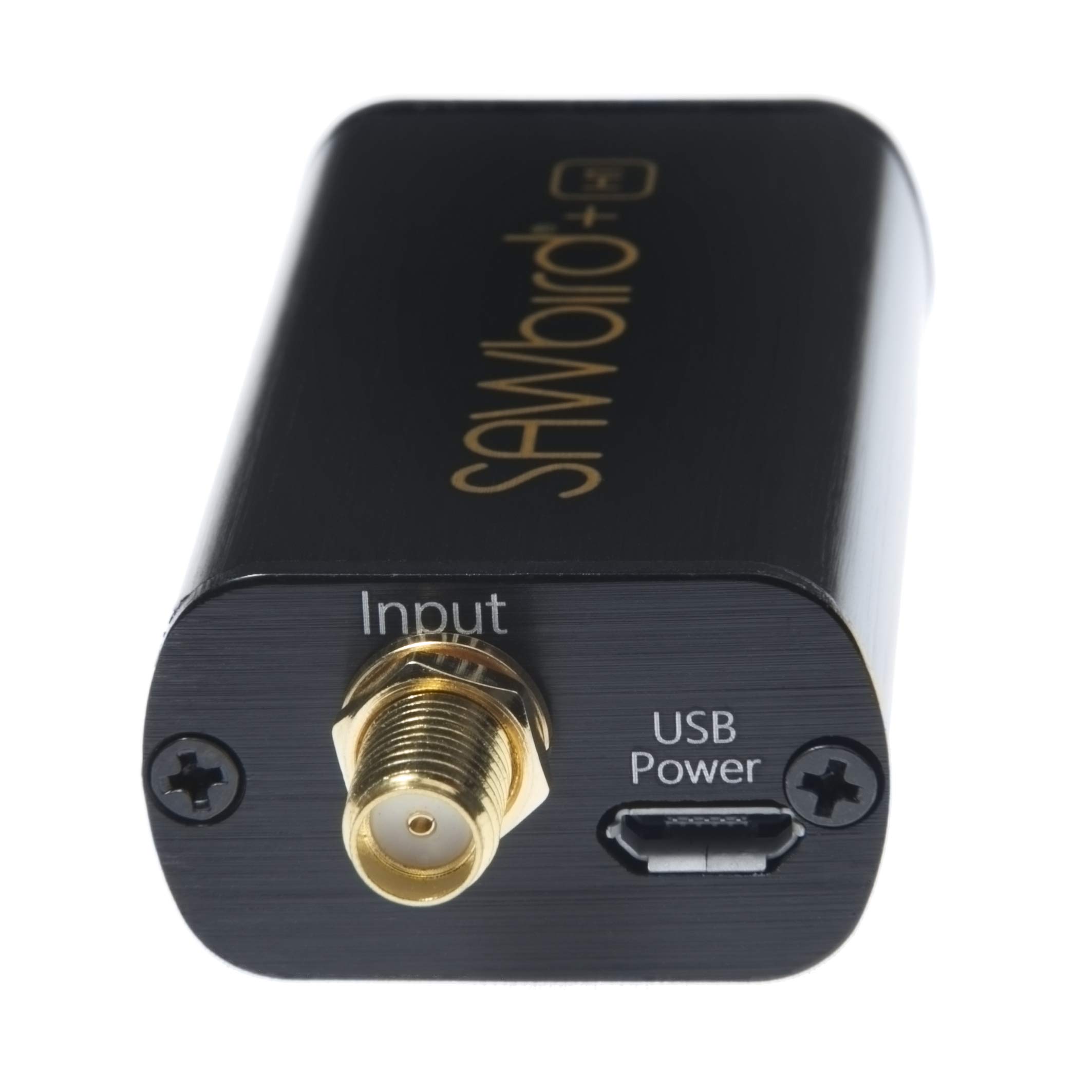 Nooelec SAWbird+ H1 - Premium Saw Filter & Cascaded Ultra-Low Noise Amplifier (LNA) Module for Hydrogen Line (21cm) Applications. 1420MHz Center Frequency. Designed for Software Defined Radio (SDR)