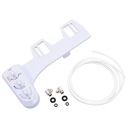 CUMYZO Bidet Toilet Seat Attachment Hot Cold Water Dual Nozzles Hardware,Plumbing,Plumbing Fixture Hardware & Parts,Toilet & Bidet Accessories,Bidet Faucets & Sprayers