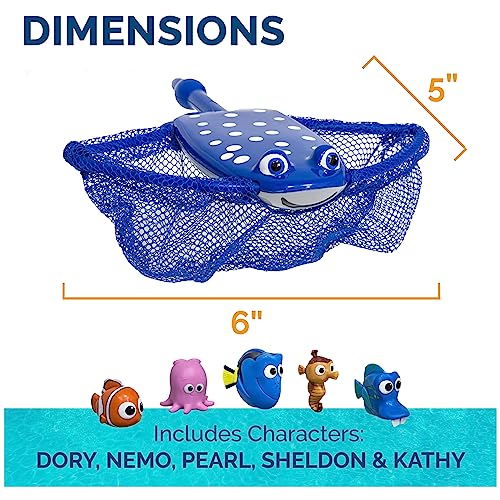 SwimWays Disney Finding Dory Mr. Ray's Dive and Catch Game, Bath Toys and Pool Party Supplies for Kids Ages 5 and Up