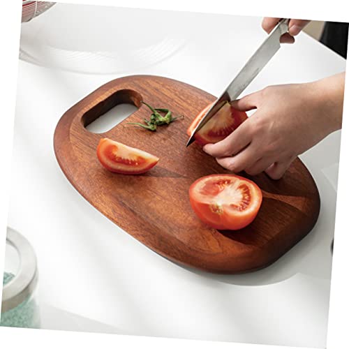 RORPOIR Dinner Plate Set Small Wooden Cutting Board Wooden Cutting Boards Fruit Cutting Board Dish Dryer Wooden Chopping Block Choppinng Block Cutting Block for Kitchen Wood Chopping Board