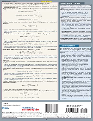 Intermediate Accounting 1 QuickStudy Laminated Reference Guide (QuickStudy Business)