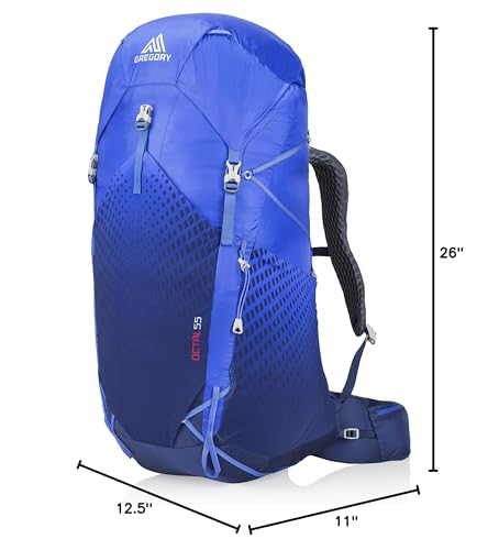 Gregory Mountain Products Women's Octal 55 Ultralight Backpack , Monarch Blue, Medium