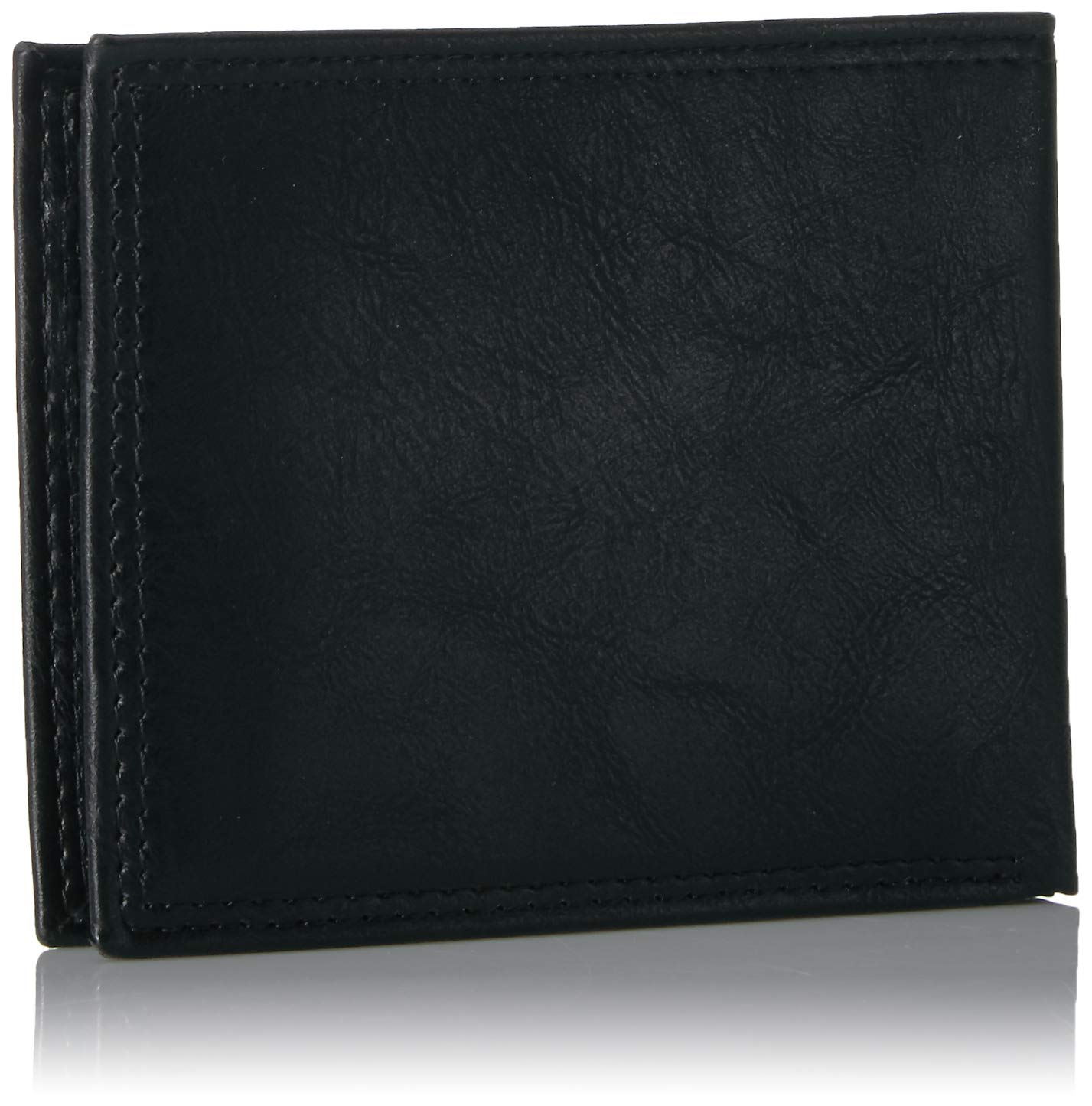 Amazon Essentials Men's Bifold Wallet, Black, One Size