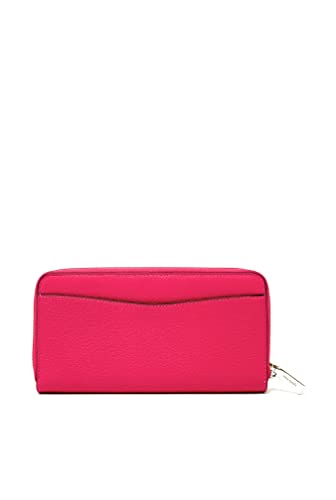 Kate Spade New York Leila Large Leather Continental Wallet Gold/Bikini Pink