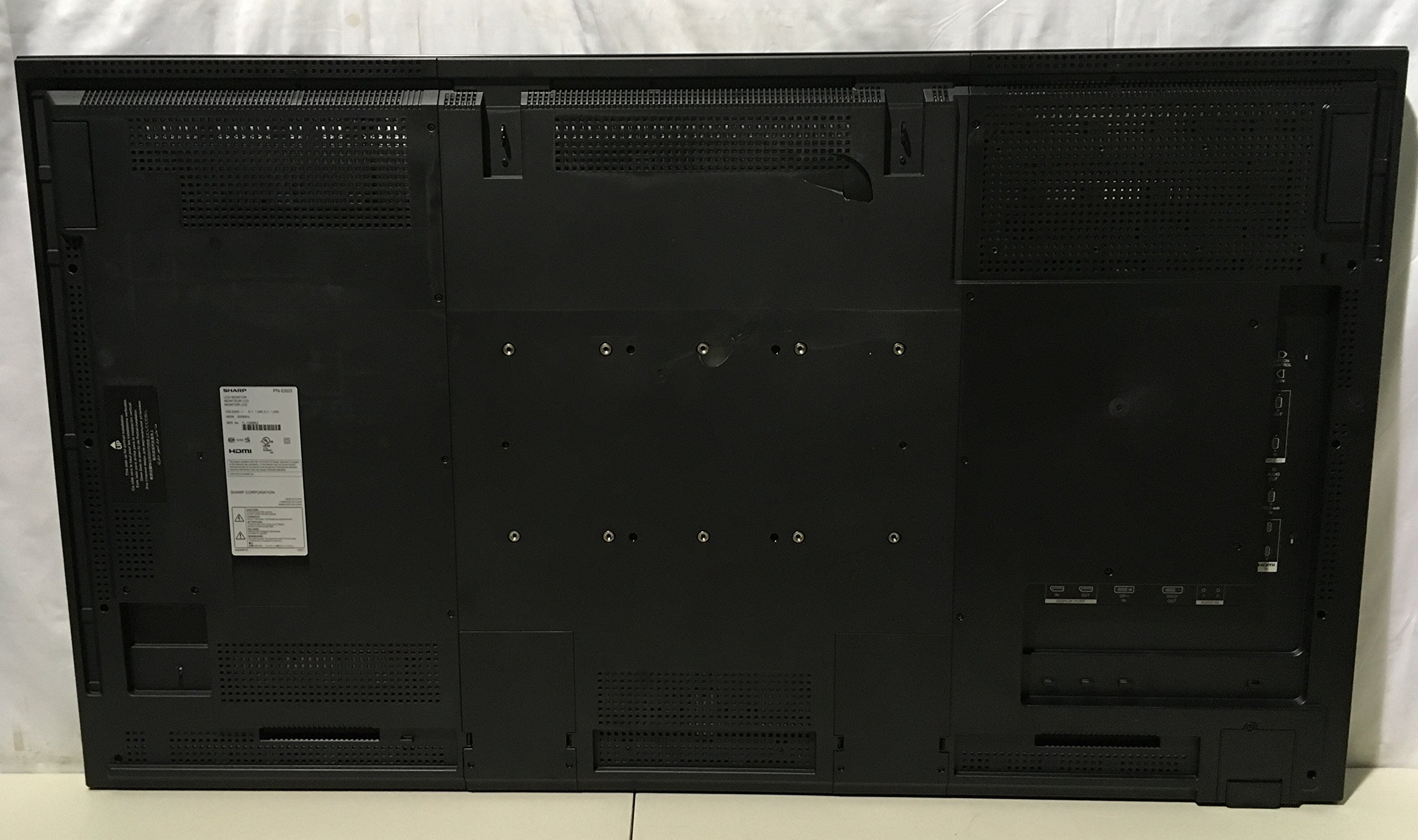 Sharp PN-E603 60" Class Full HD Commercial LED Monitor