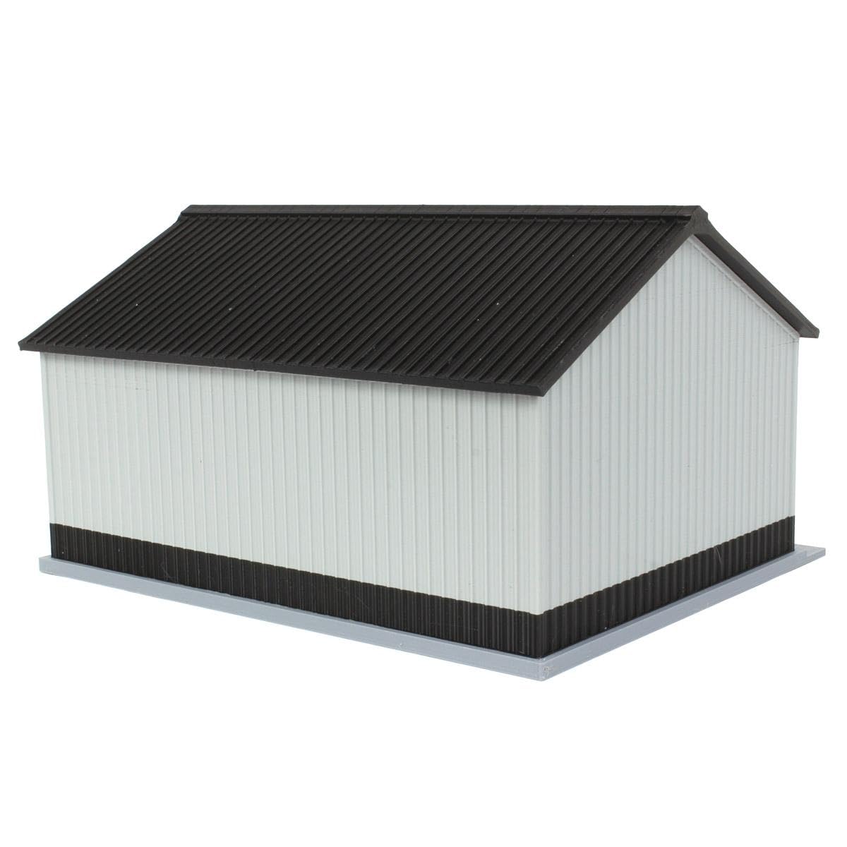 OBT 1/64 Gray/Black 40ft x 30ft Papa's Shop Farm Shed, 3D Printed Farm Model RW-41