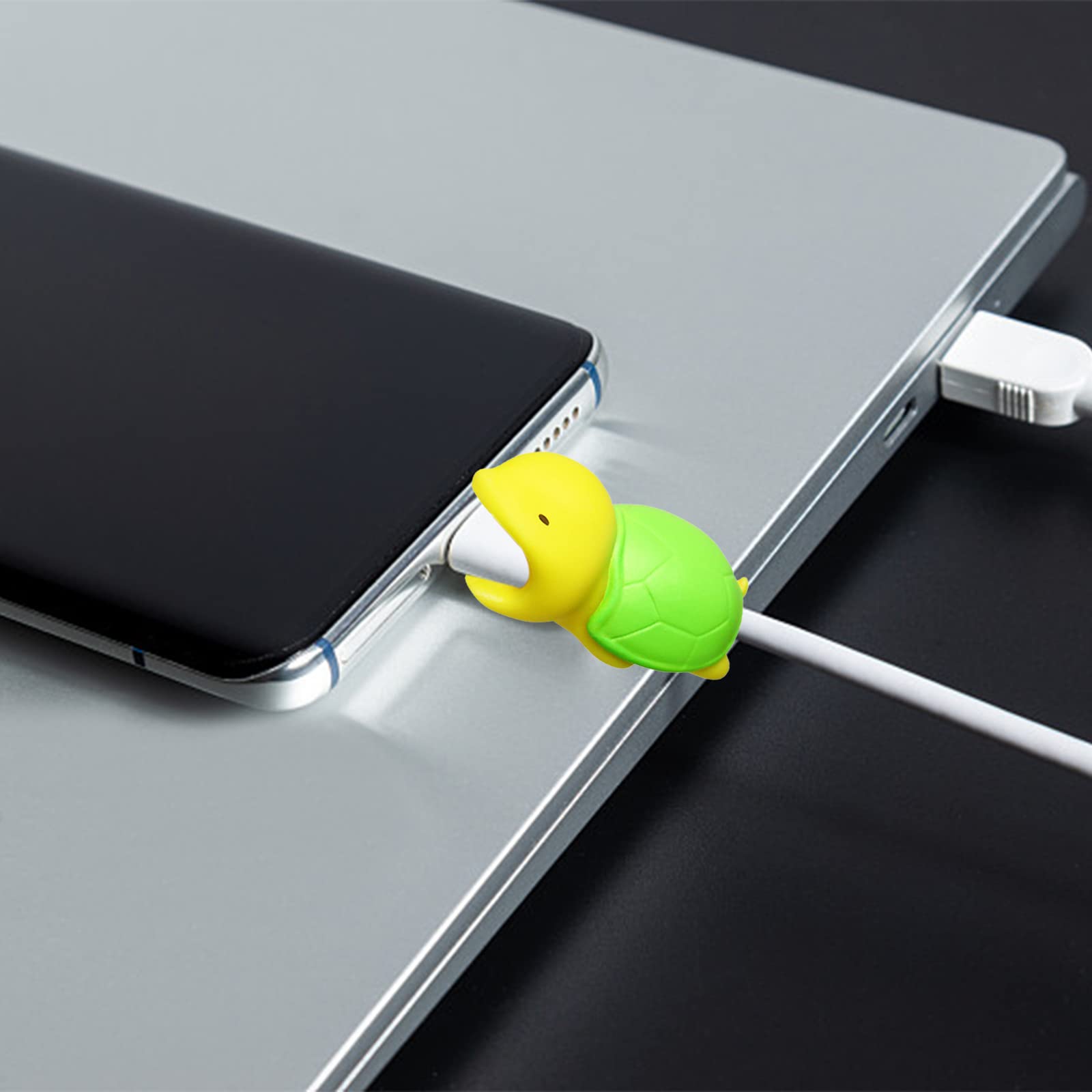 Algado 25Pcs Cute Cable Protector Animals,Phone/ USB Charger Cord Protector for Most Cellphone and Tablet