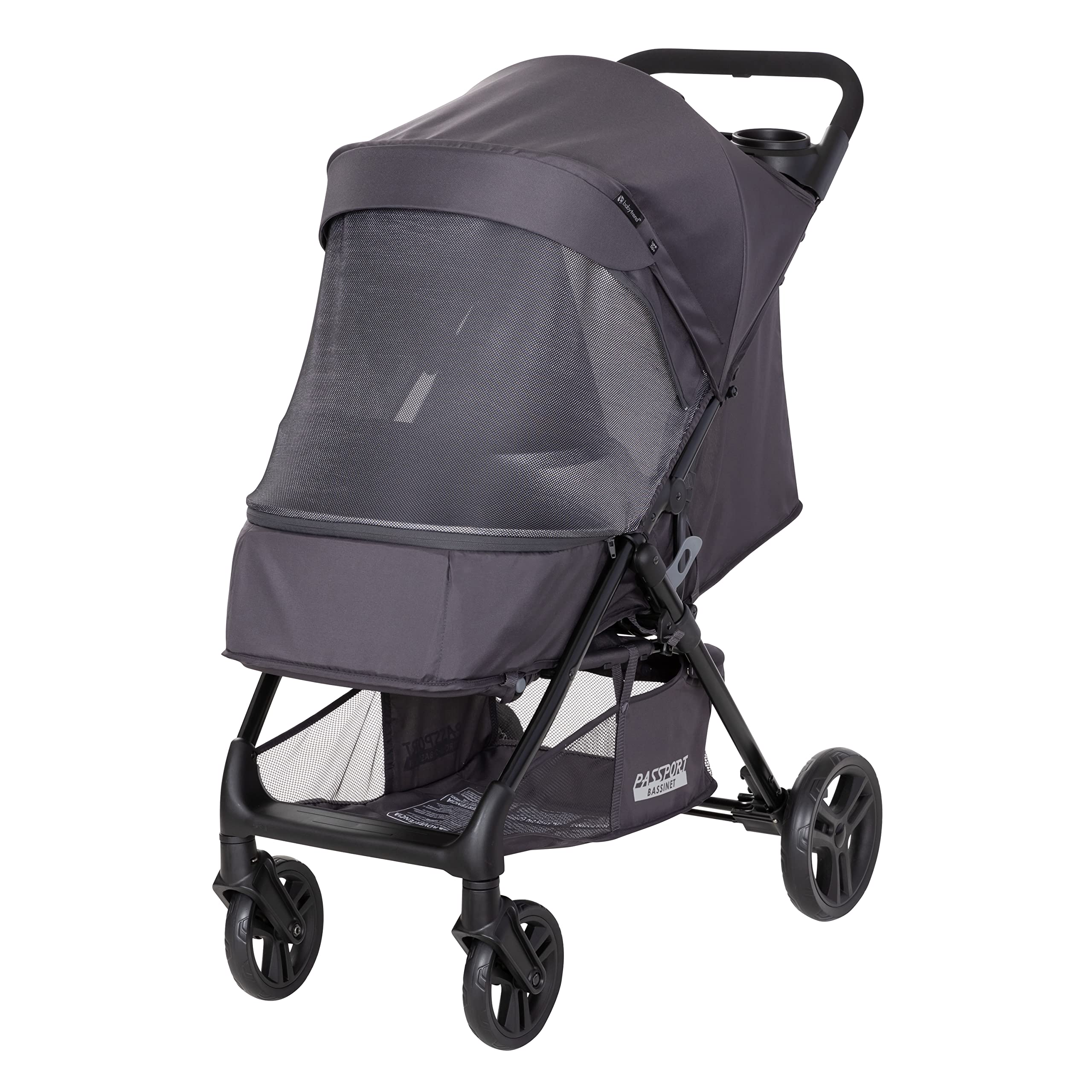 Baby Trend PassportĀ® Carriage Stroller, Silver Sky