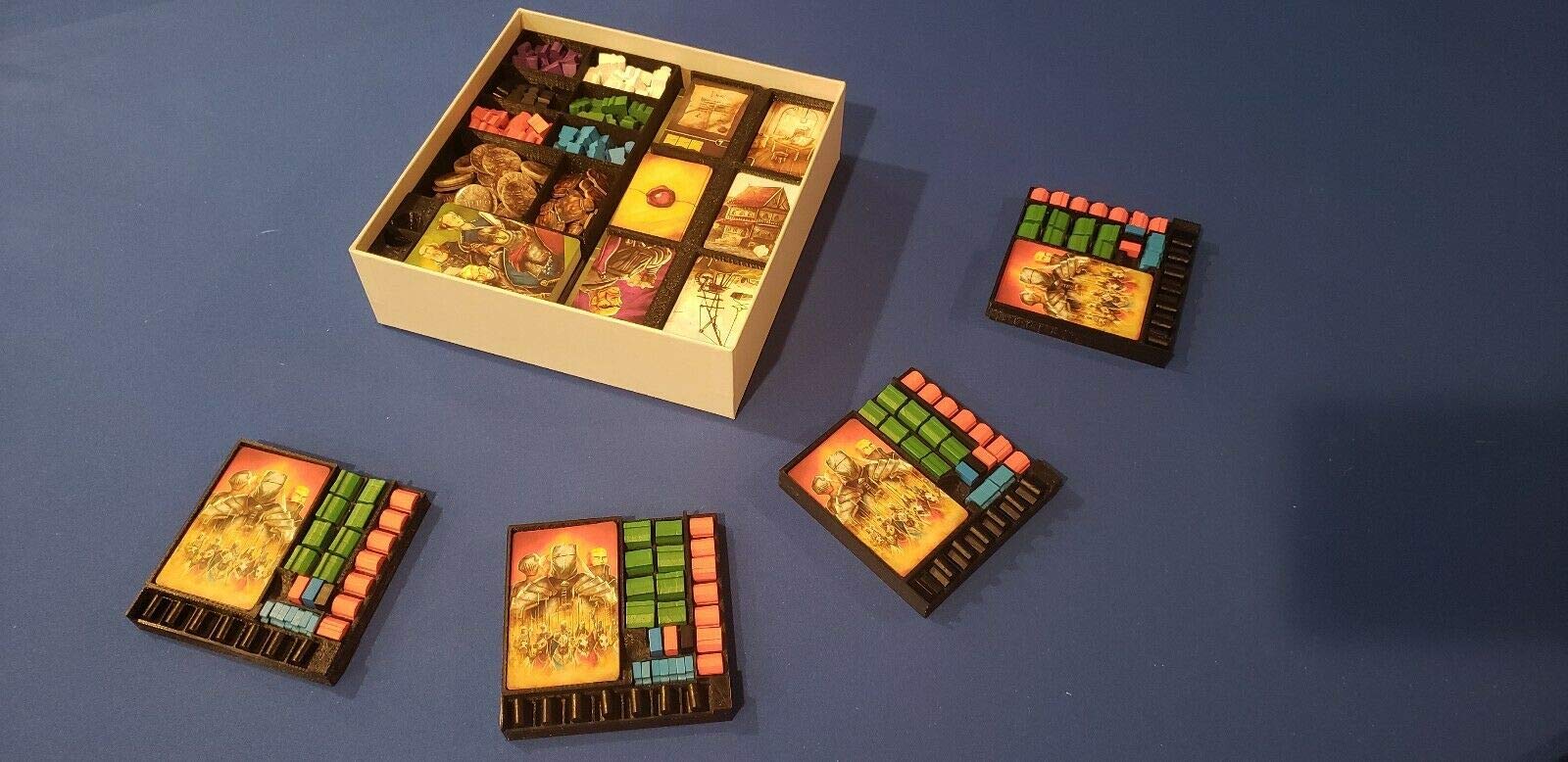 Insert Set for Paladins of The West Kingdom with Individual Player Trays