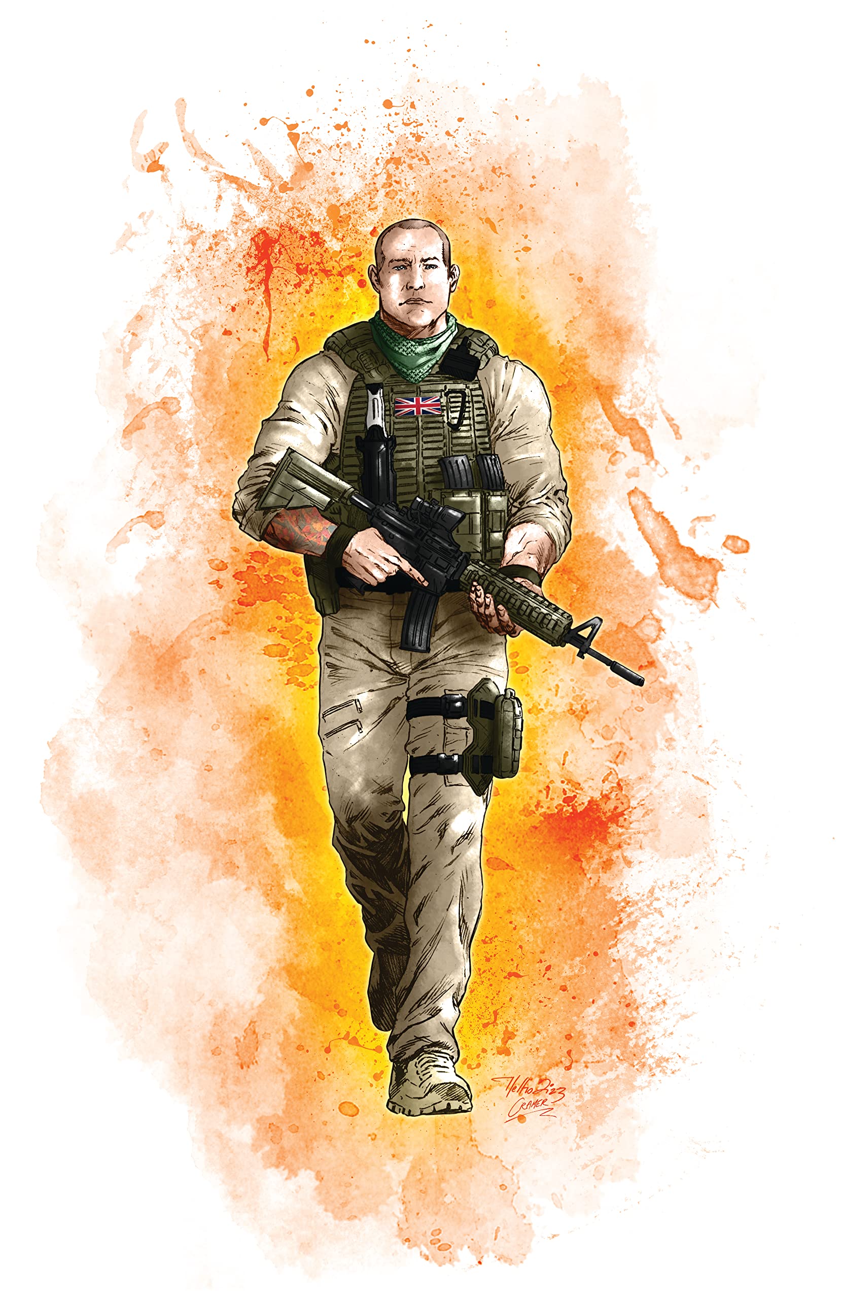 Action Force Valaverse Series 2 Desert Rat Premium 6-Inch Scale Action Figure with Multiple Accessories
