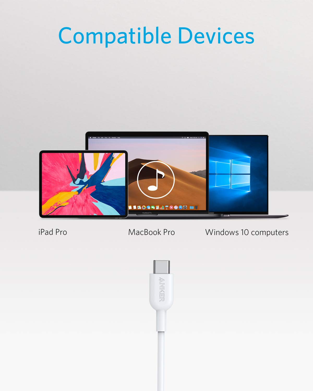 Anker USB-C to Lightning Audio Adapter (Audio Only, Does Not Support Charging)(Black)