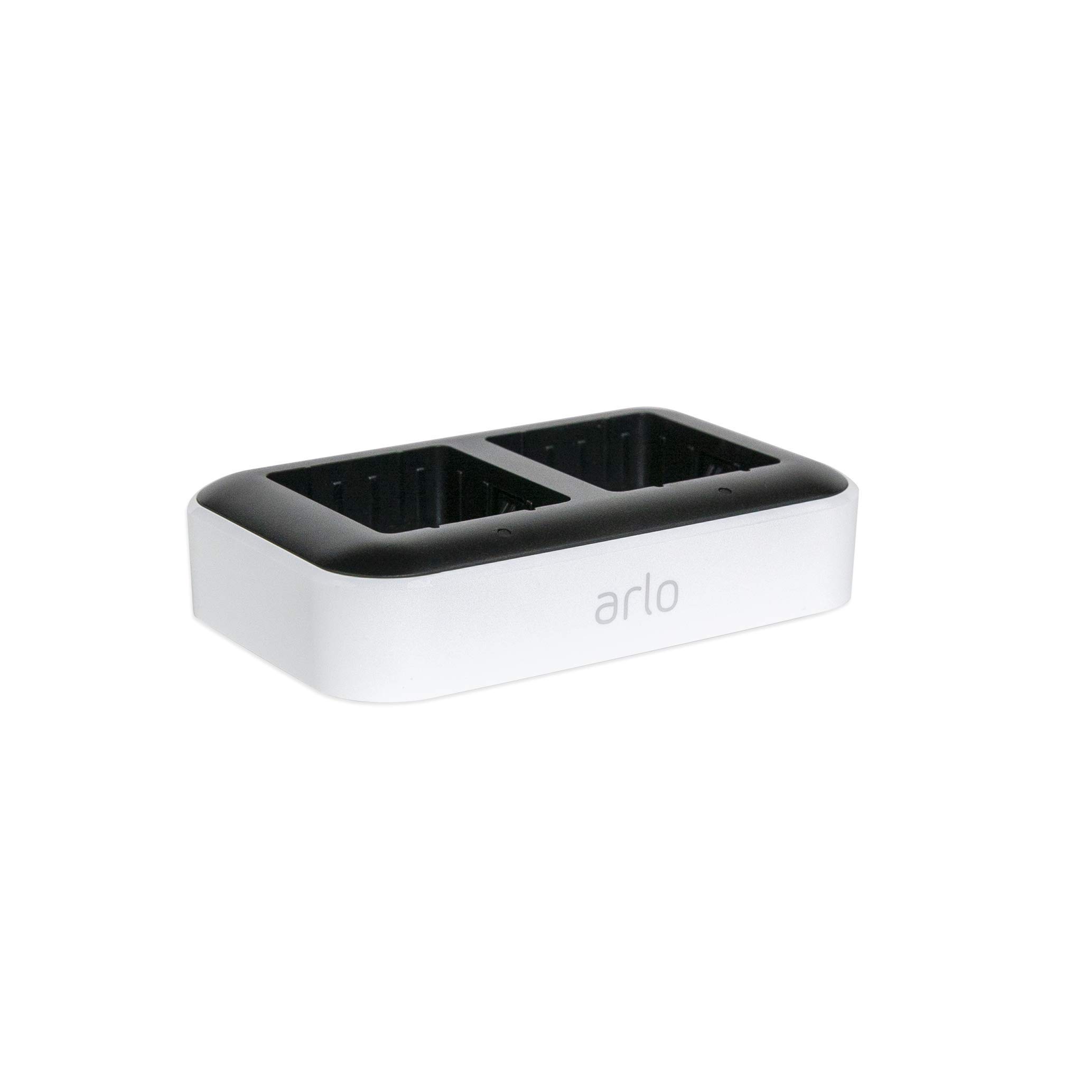 Arlo VMA5400C Accessory Dual Charging Station, Charge Up to Two Batteries, Compatible with Arlo Ultra and Pro3 Only, (Official)