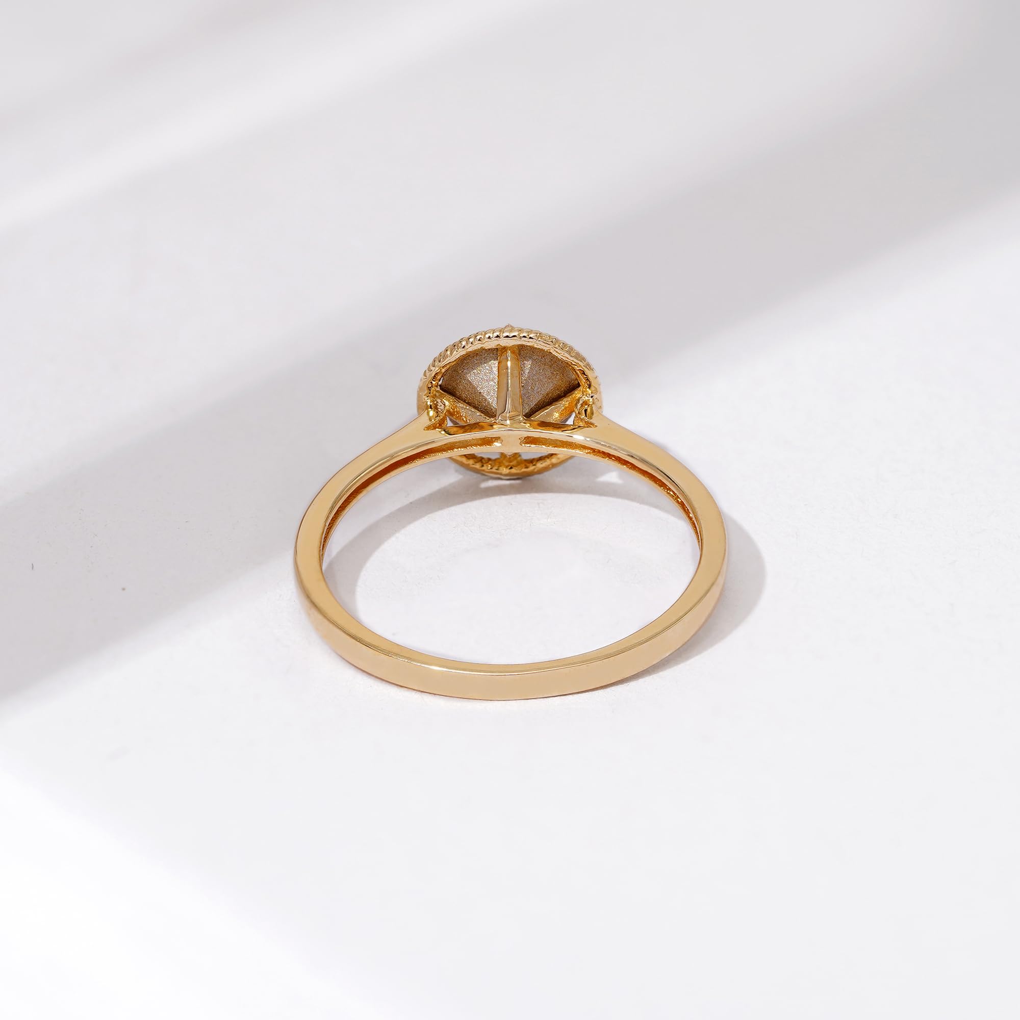 Amazon Essentials 10k Gold Imported Infinite Elements Crystal October Birthstone Ring, Size 8 (previously Amazon Collection)