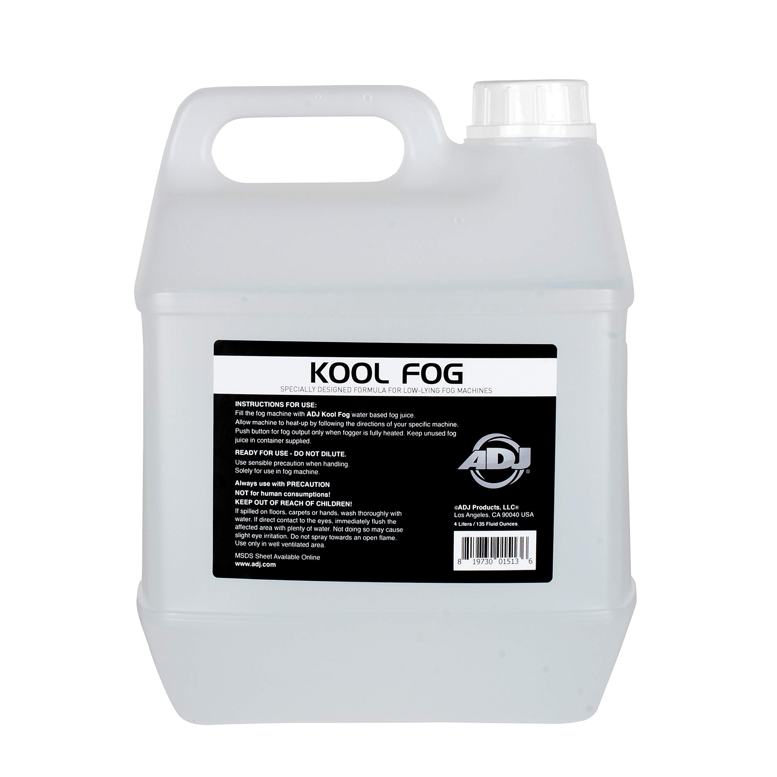 ADJ Mister Kool II Low-Lying Fog Machine + ADJ Kool Fog Juice