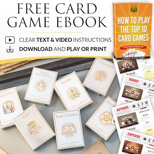 Alpha & Omega Playing Cards (Gospel)