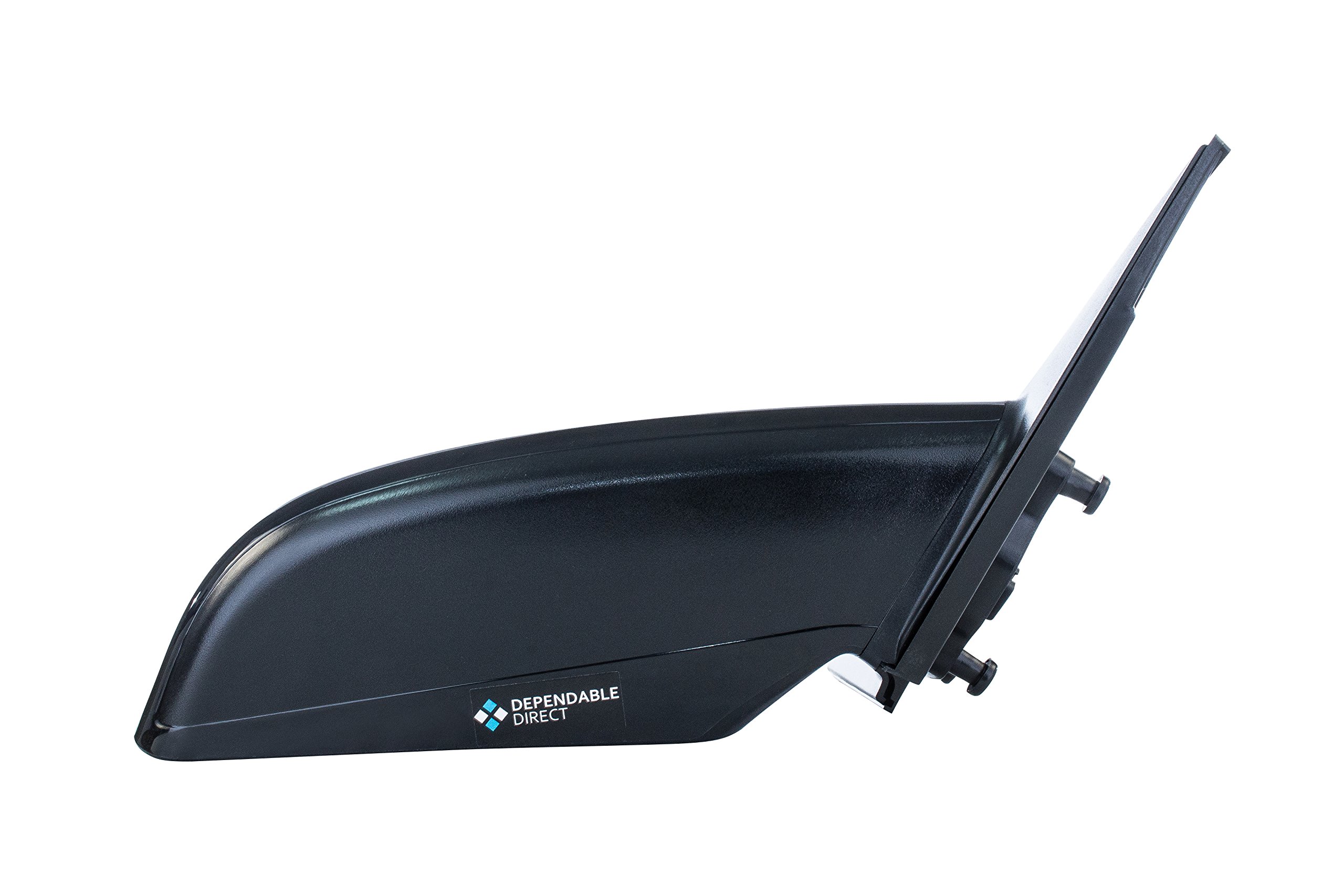 Dependable Direct Passenger Side Mirror for (2006 2007 2008 2009 2010) Hyundai Sonata Unpainted Heated Power Operated Right Outside Rear View Replacement Door Mirror - Parts Link #: HY1321149